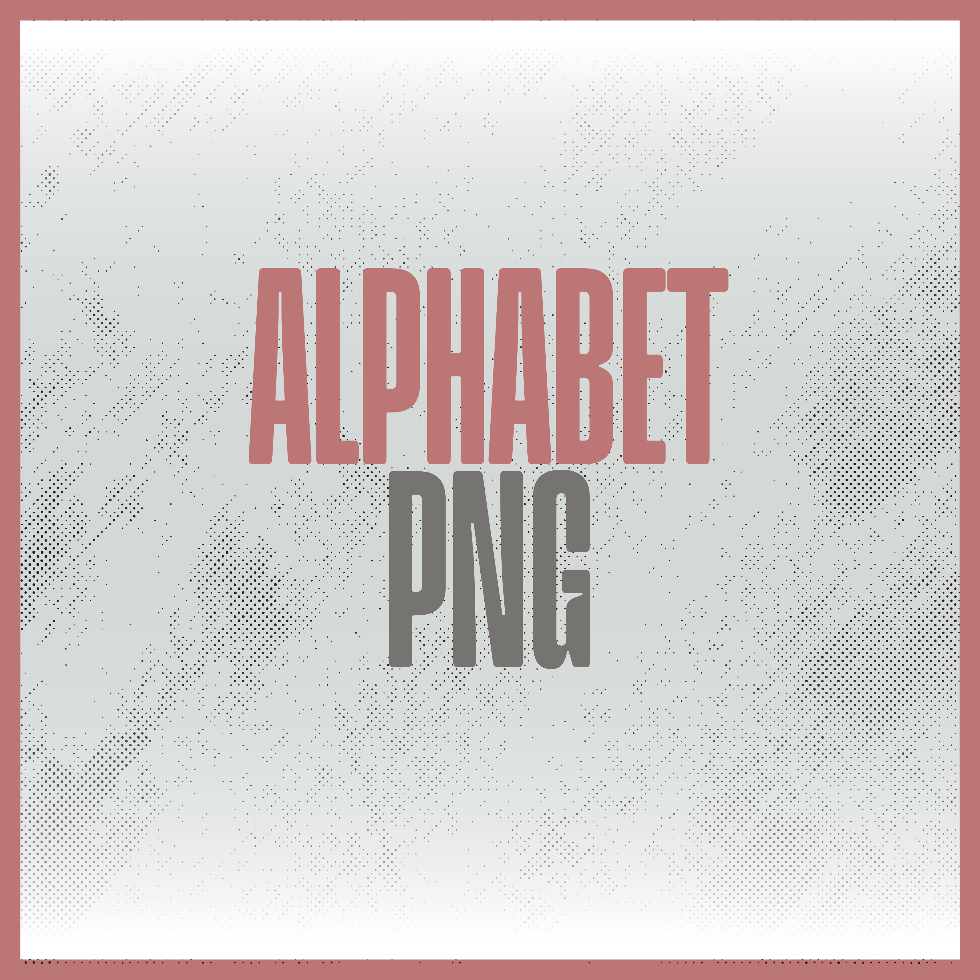 Alphabet PNG – Lavish Digital Designs
