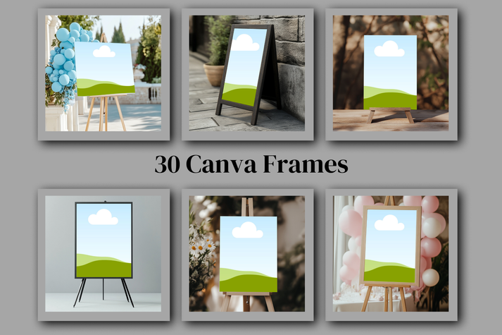 Canva Frames Bundle – Lavish Digital Designs