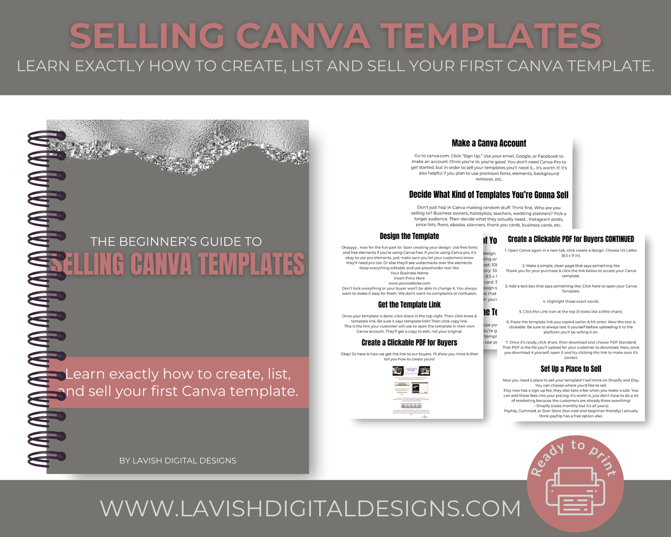 The Beginner’s Guide to Selling Canva Templates – Lavish Digital Designs